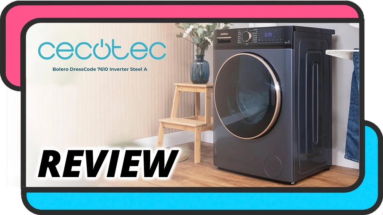 Cecotec Bolero Dresscode 7610 Inverter A | Washing machine | Review ...