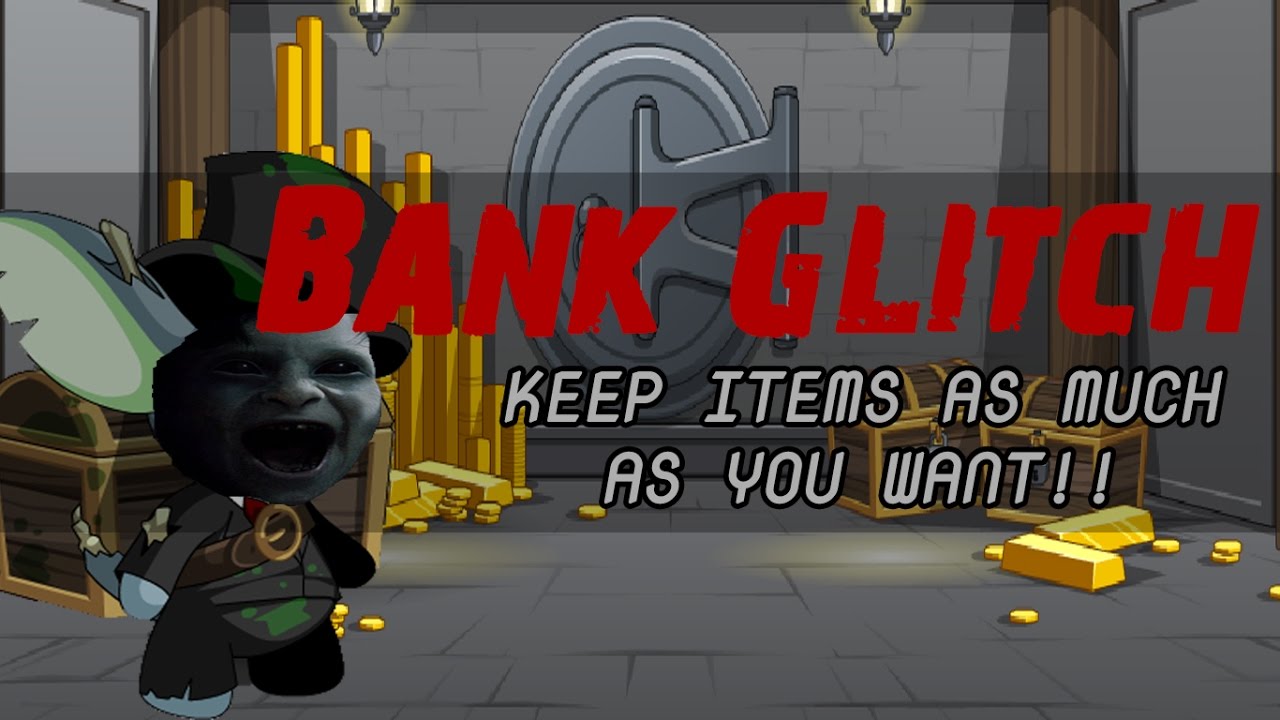 [AQW] Infinite Bank Space Glitch! - YouTube