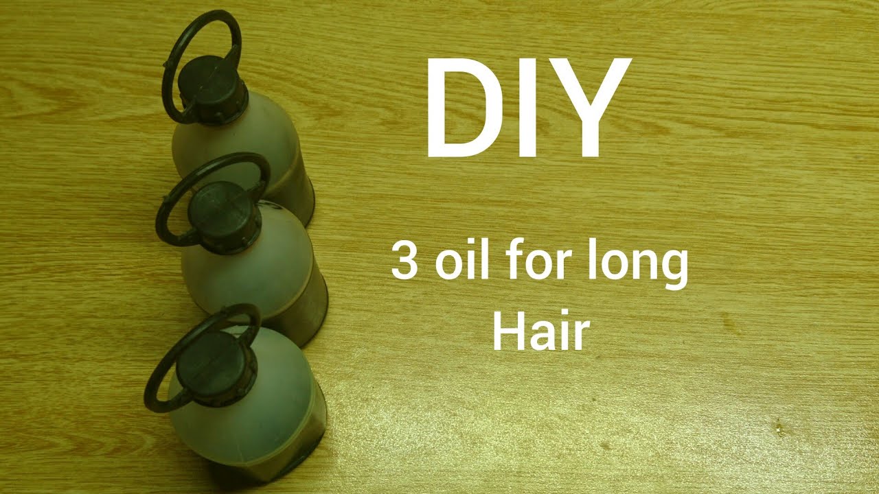 Best 3 oil for long & strong hair amazing hair oil - YouTube