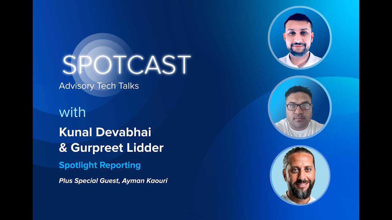 Spotcast: Advisory Tech Talks - YouTube