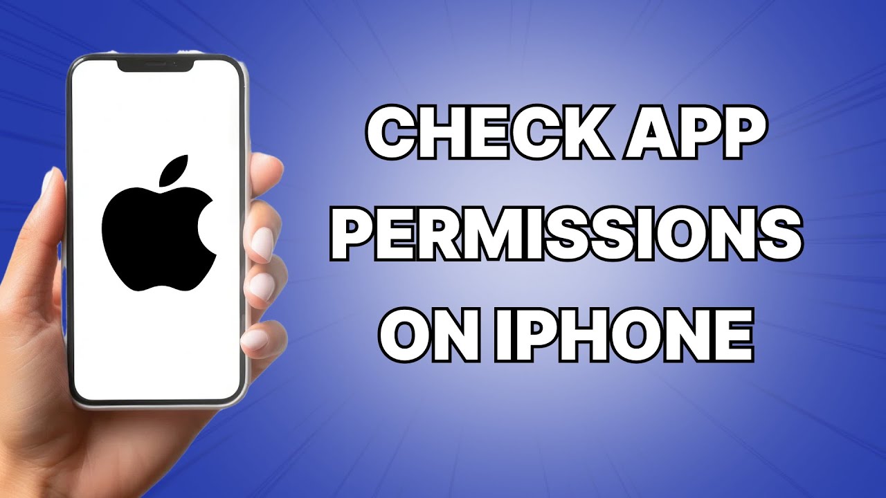 How To Check App Permissions On Iphone (2024 EASY) - YouTube