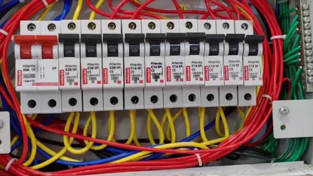 MCB DB Dressing 3bh #NBRElectricaltech - YouTube