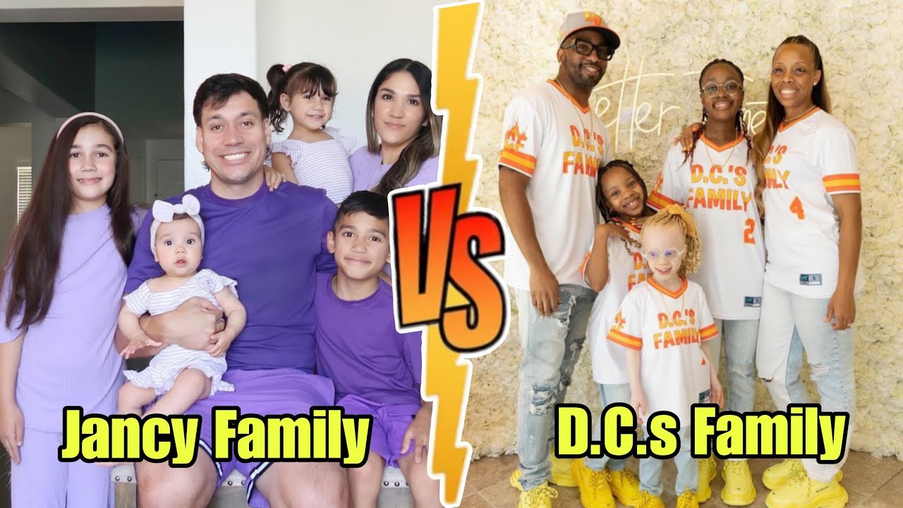 Jancy Family vs D.C.’s Family | Real Names & Ages 2025 (Complete ...