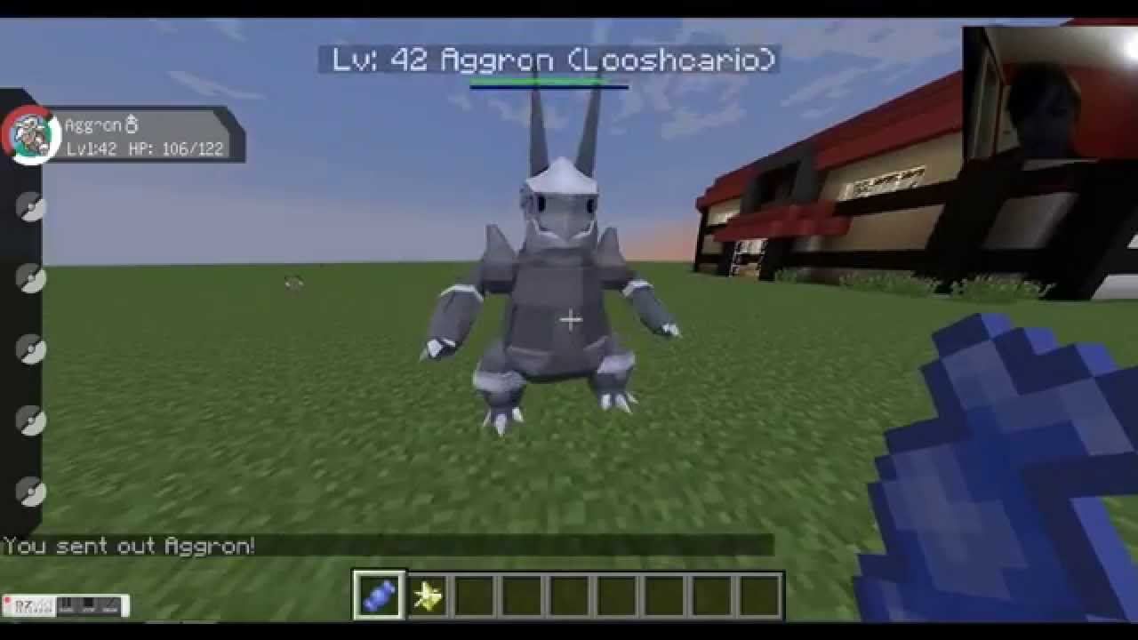 Minecraft Pixelmon - Aron Evolution Line - YouTube