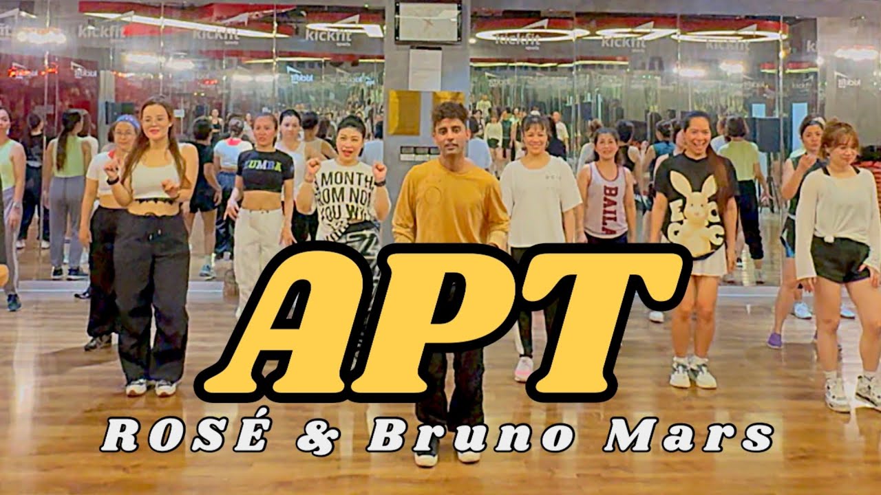 ROSÉ & Bruno Mars - APT. - ZUMBA - DANCE FITNESS - YouTube