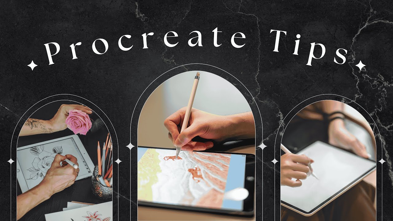 9 Procreate Tips I ACTUALLY USE as a full-time artist - YouTube