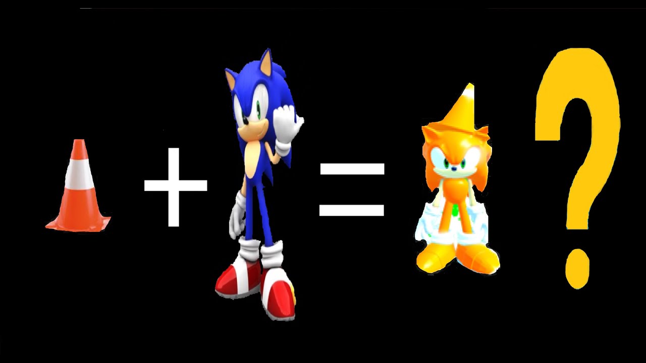 SONIC + CONE = SONIC NEW CHARACTER GAME ROBLOX - YouTube