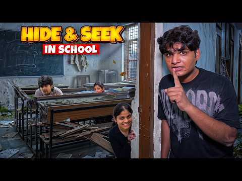Hide & Seek in an Abandoned School 😨