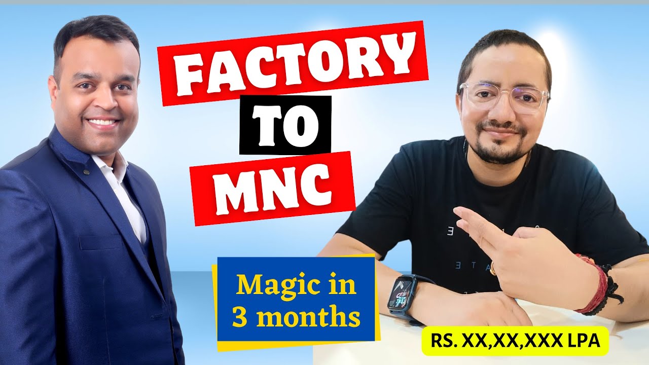 Journey from Factory Worker to Associate Manager in MNC 🔥 | Salary Rs ...