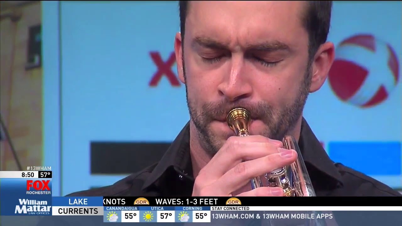 RH Grad Michael Cottone performs on Good Day Rochester - YouTube