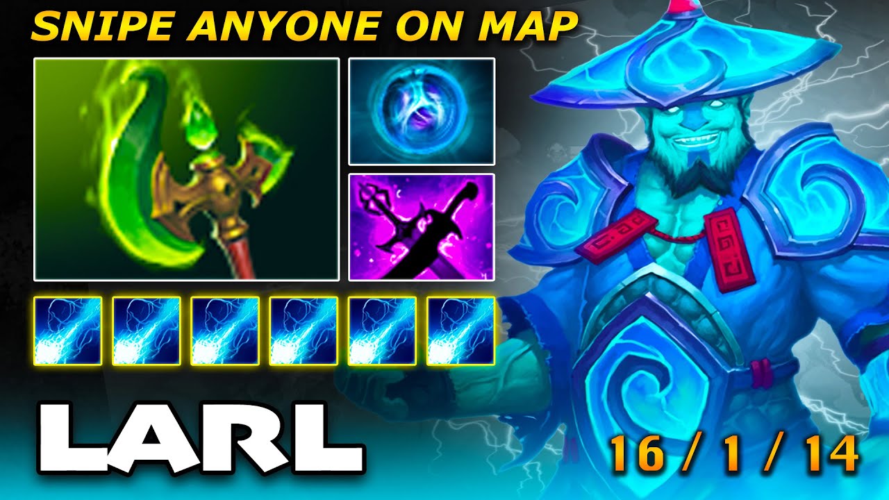 Larl STORM SPIRIT [A-Tier MID 7.35d] - Full Match Dota Class - YouTube
