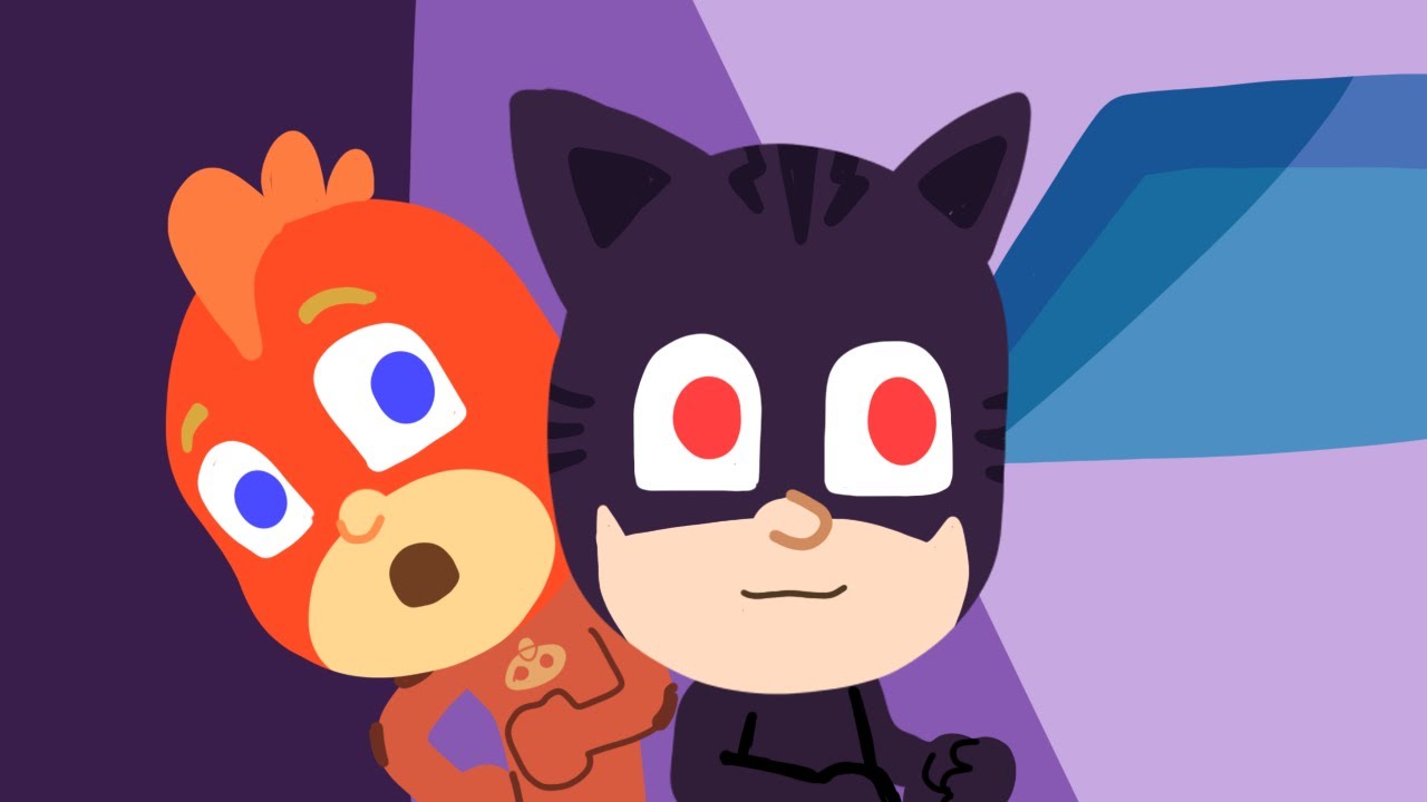 Purple Catboy Drawing PJ Masks Disney Doodle - YouTube