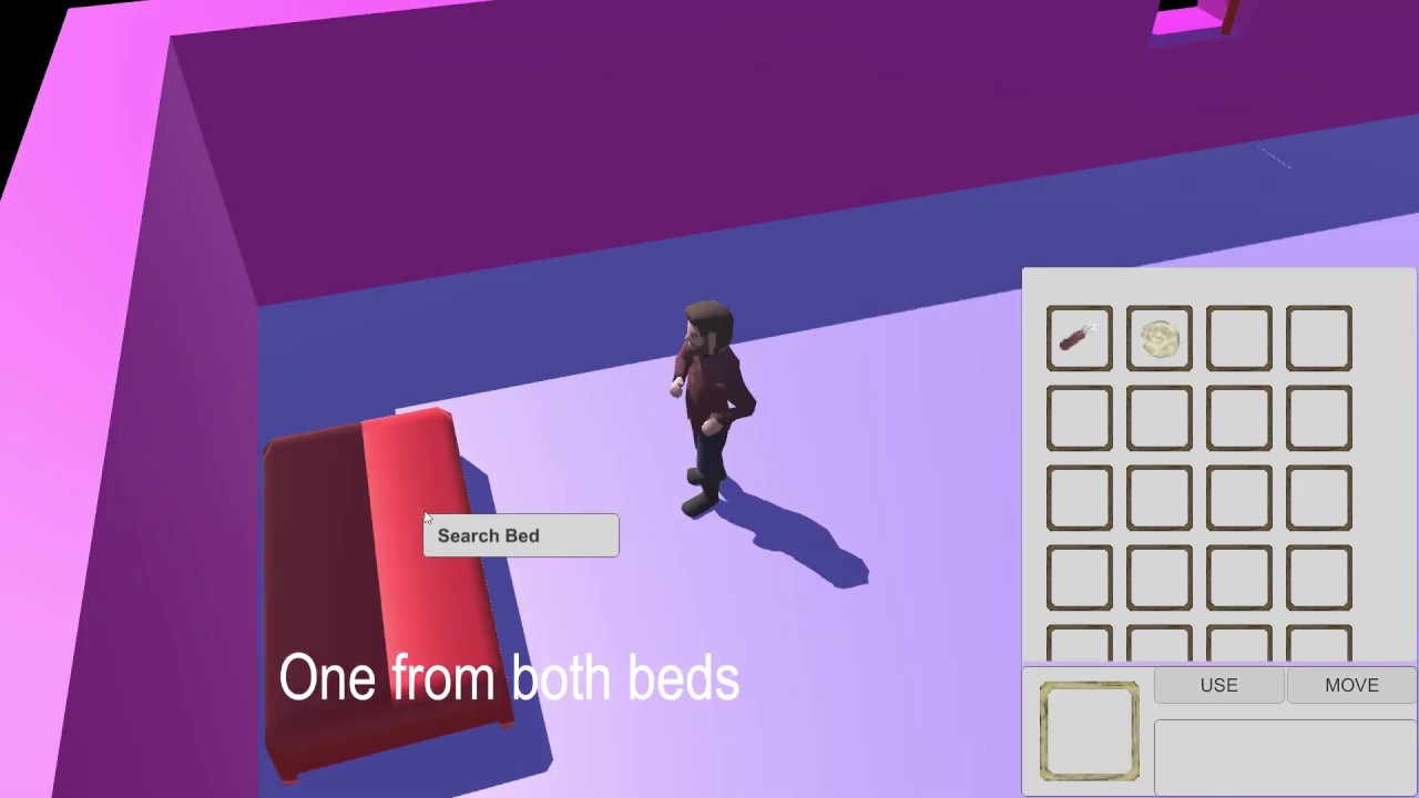 3D point & click adventure game demo - YouTube