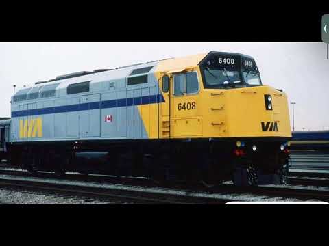 Via rail 6408 horn ns 3038 horn with oggy