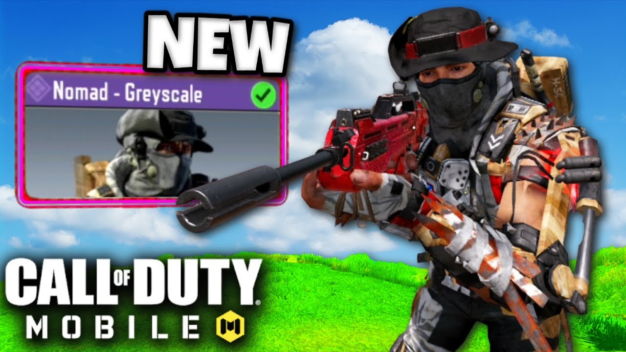 *NEW* NOMAD - GREYSCALE 😍| COD MOBILE | SOLO VS SQUADS - YouTube