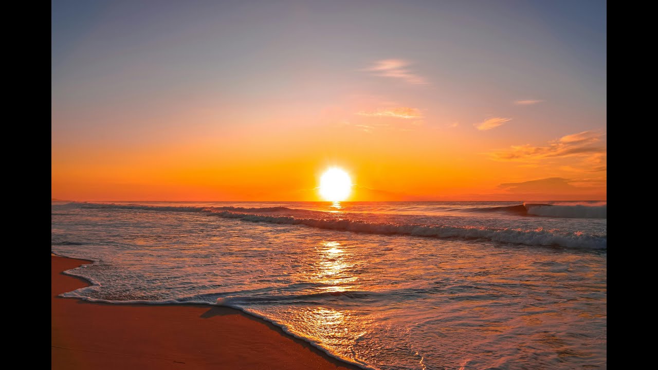 A Sunset over the ocean Lo-fi Beats to Study/Relax/Sleep [ no copyright ...