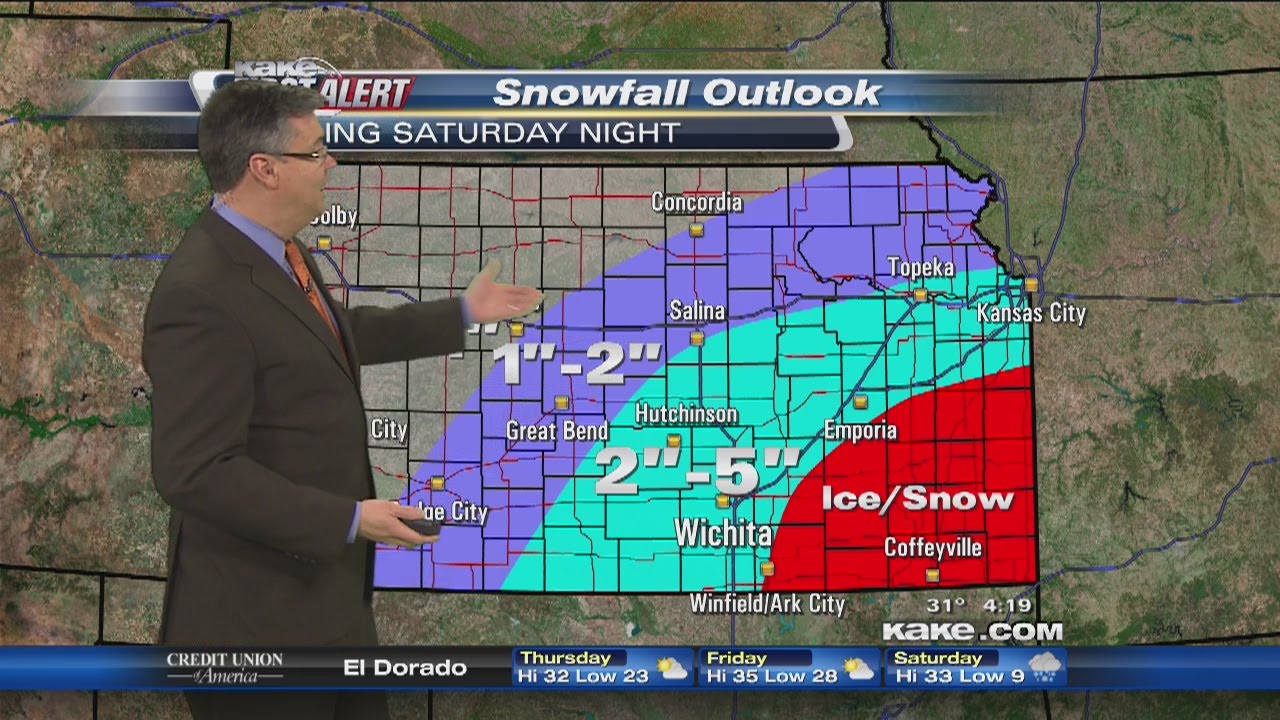 Jay Prater's winter weather forecast - YouTube