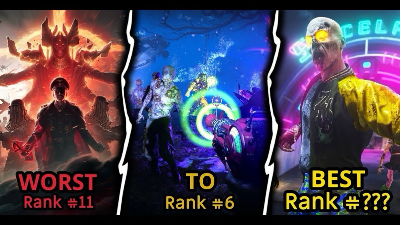 Ranking Every Zombies Game From WORST TO BEST - YouTube