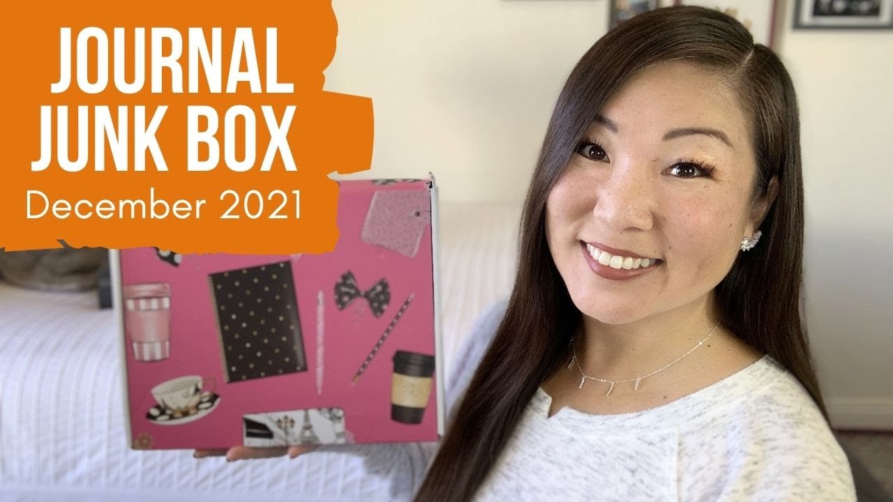 Journal Junk Box | Just Be You | December 2021 - YouTube