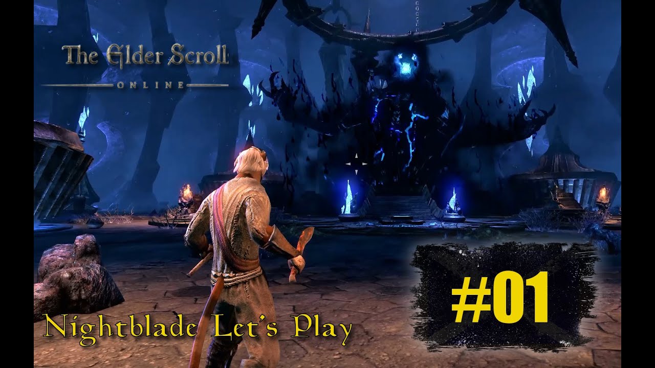 Elder Scrolls Online - Nightblade Let's Play #01 - YouTube