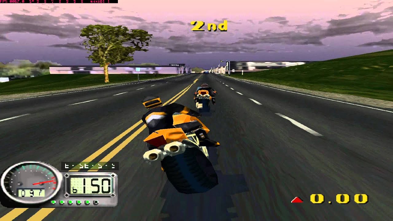 Road Rash 3D - Big Game - The Gauntlet #Race 27 - YouTube