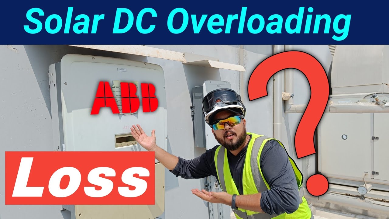 Solar Inverter De-rating because of Overloading - YouTube