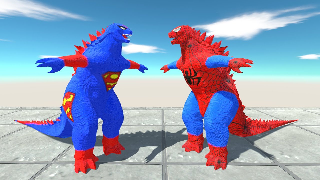 Dark Monster War - Super Godzilla 2014 Vs Spider Godzilla 2014 Vs Team ...