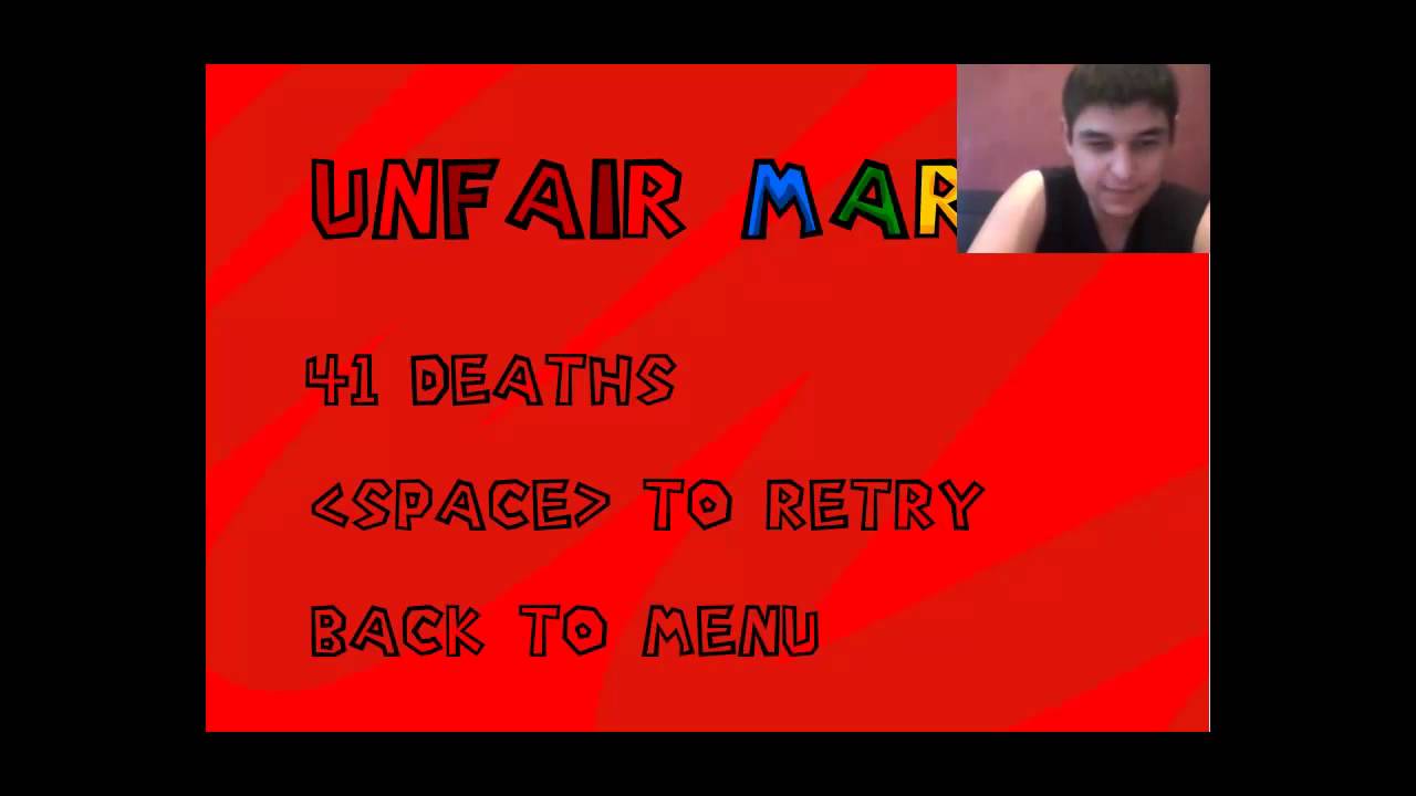 Unfair mario !!!EL juego mas TROLL que hay¡¡¡ - YouTube