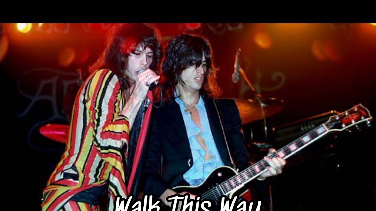 Aerosmith - Walk This Way - Central Park 1975 - YouTube