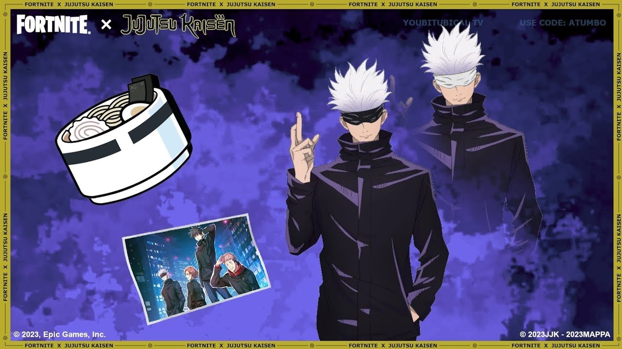 Fortnite Gojo edit #shortsfeed #fortnite #anime #fypシ #fyp #palestine # ...