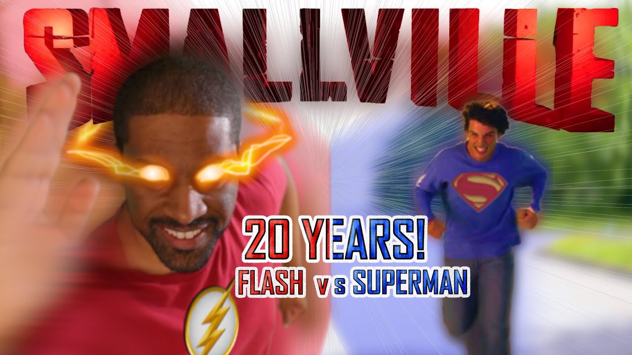 Superman vs The Flash: Celebrating 20 Years Of Smallville's "Run" Race ...