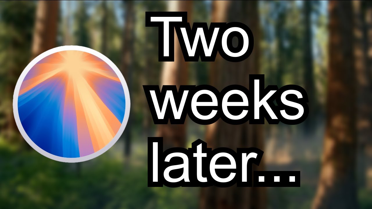 macOS Sequoia, two weeks later... - YouTube