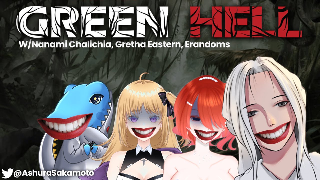 Bertahan Hidup di Hutan Rimba Amazon Menakutkan | 【VTuber Indonesia】#vtuberindonesia #greenhell ...