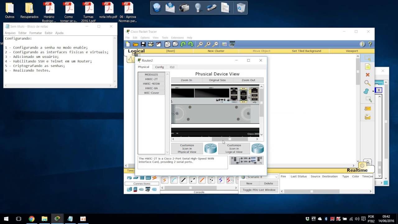 Configurações Iniciais de um Router Cisco: Senhas, Interfaces e ...