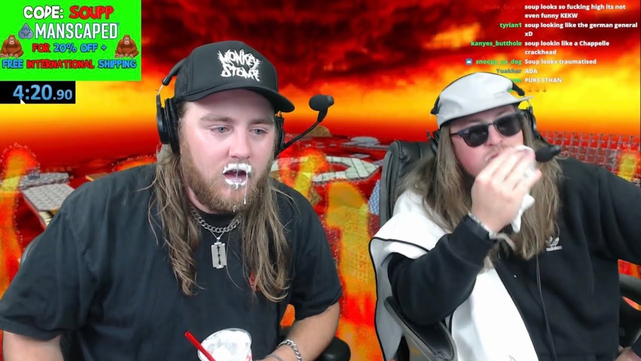 Soup & Ethan: One Chip Challenge & Open Fan Mail FULL STREAM - YouTube