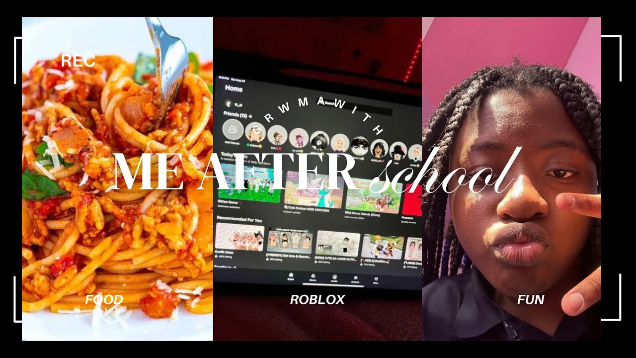 Grwm with me after school - YouTube
