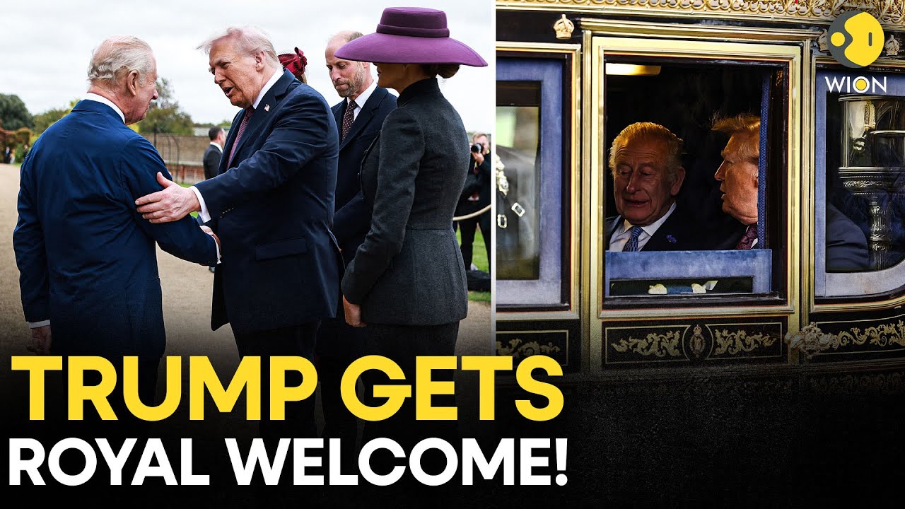 Trump In UK LIVE: Donald Trump, First Lady Melania Trump Gets Royal Welcome | Windsor Castle ...