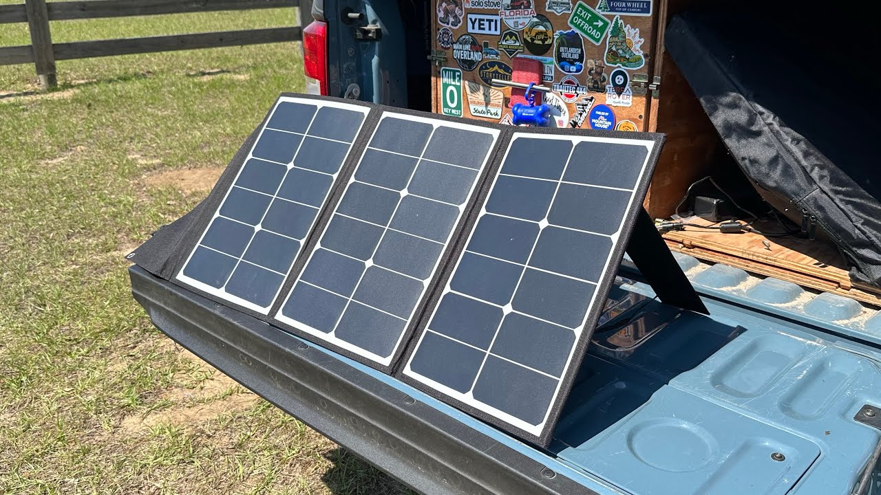 Snug Max 60w Portable Solar Panel | Review - YouTube