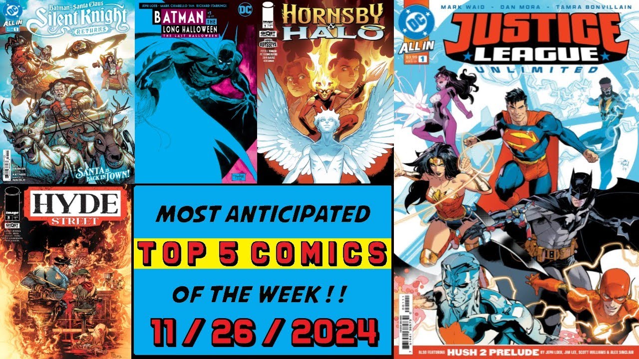 Top 5 Most Anticipated New Comic Books | 11-26-24 - YouTube