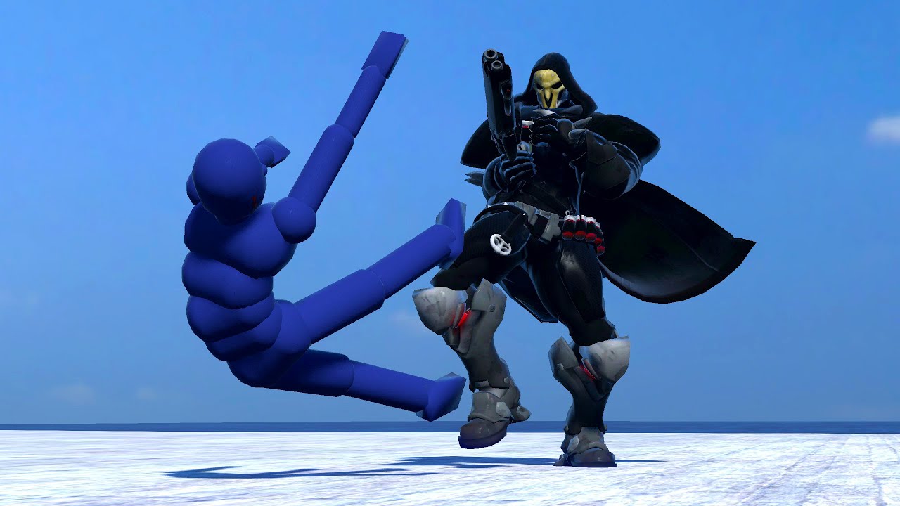 REAPER VS NPC WITH ACTIVE RAGDOLL PHYSICS - YouTube