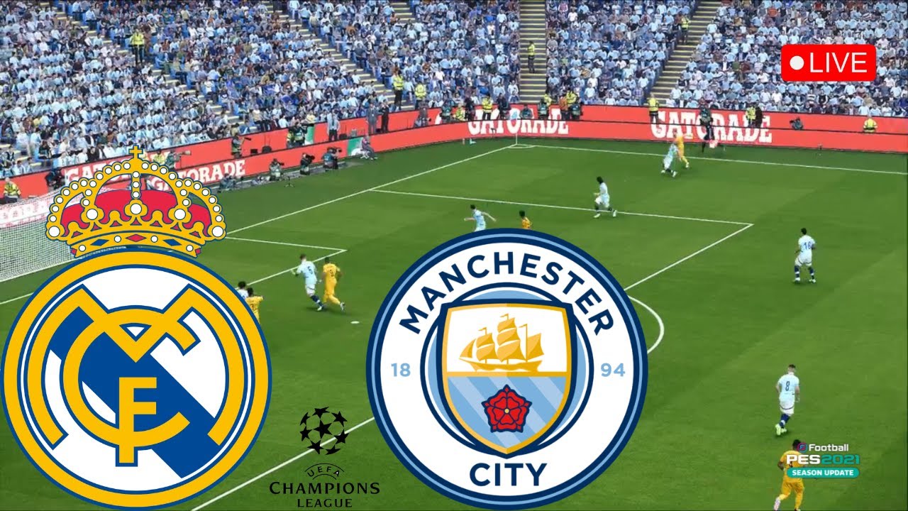🔴Real Madrid vs Manchester City• Liga dos Campeões 2025 • Ao Vivo com ...