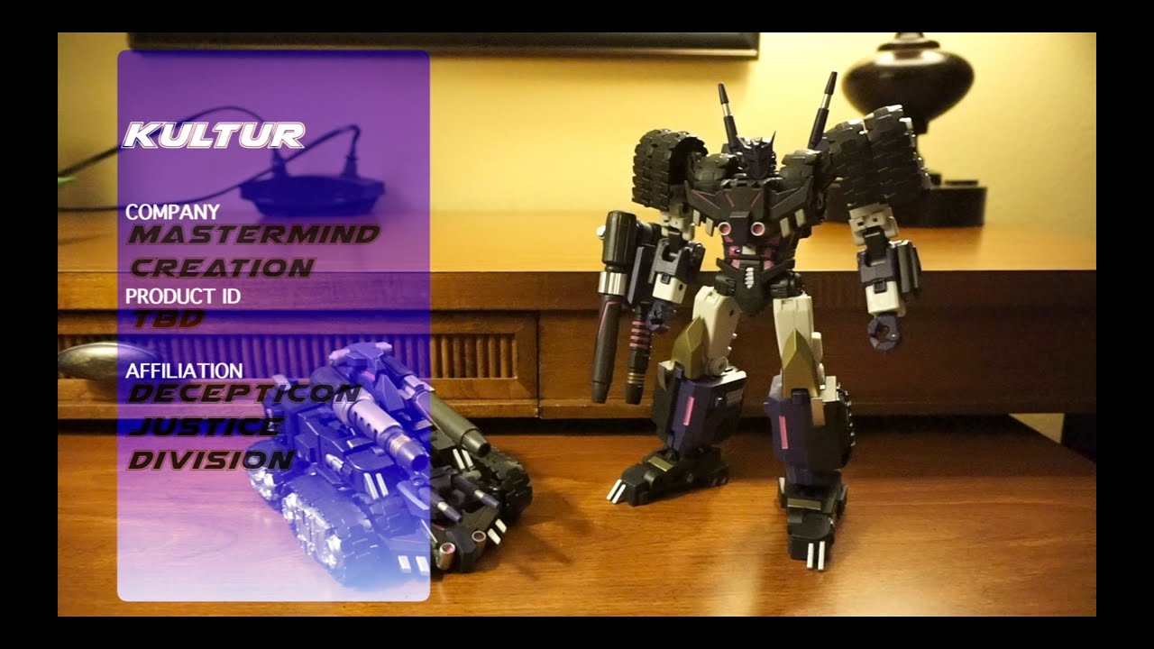 Transformers Review: Mastermind Creations Kultur Preview // P4L Reviews ...