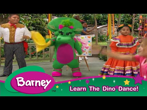 Barney | Learn The Dino Dance! | Dance For Kids
