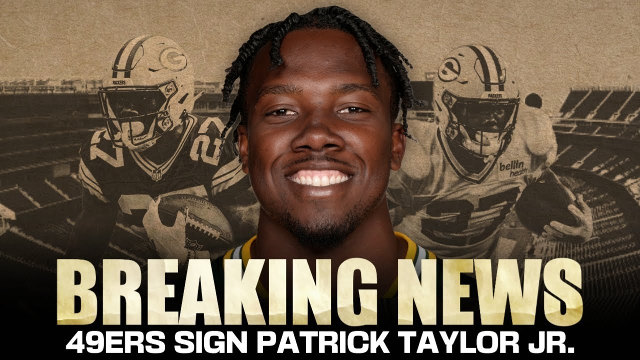 49ers update: Why SF signed very tall RB Patrick Taylor Jr. to bolster CMC’s room - YouTube