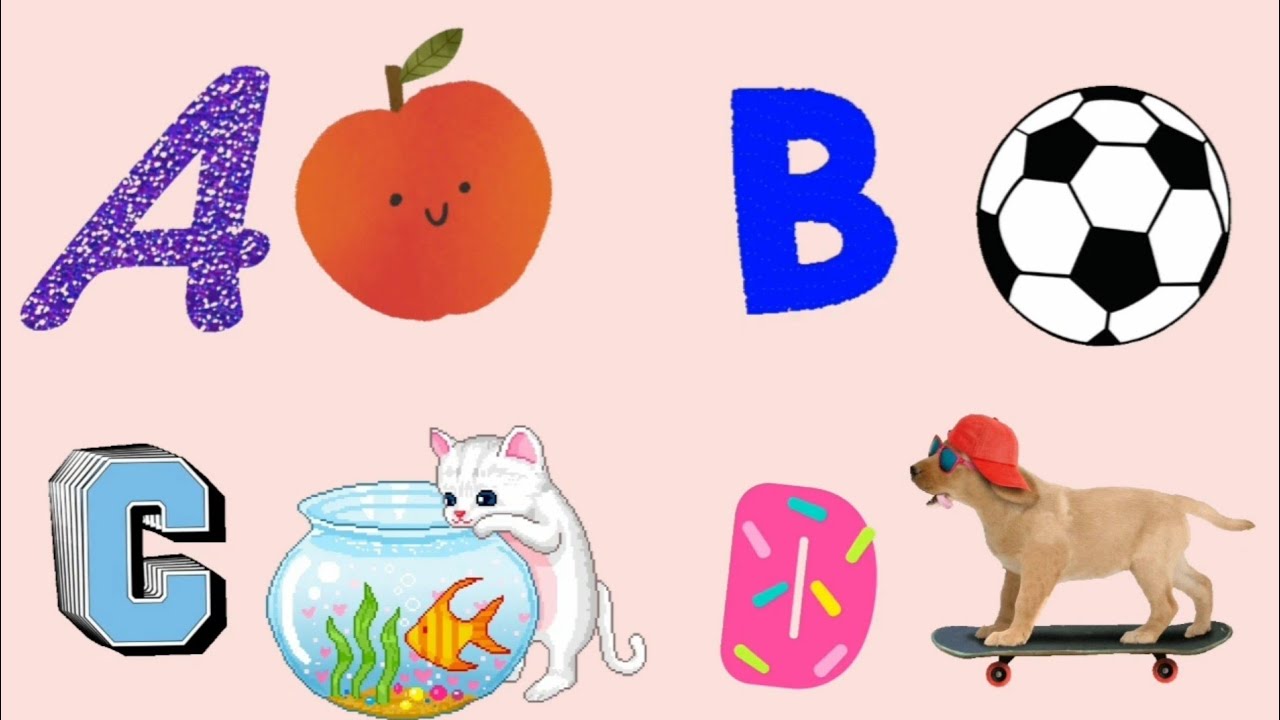 A for apple - YouTube