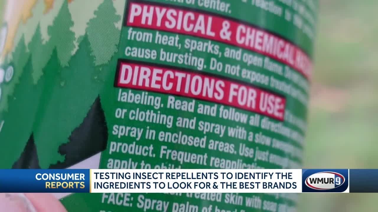 Consumer Reports tests insect repellents to identify ingredients to ...
