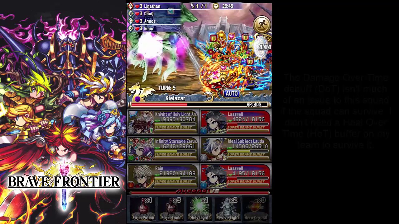 Brave Frontier: Solo Raid X5 - Kielazar - YouTube