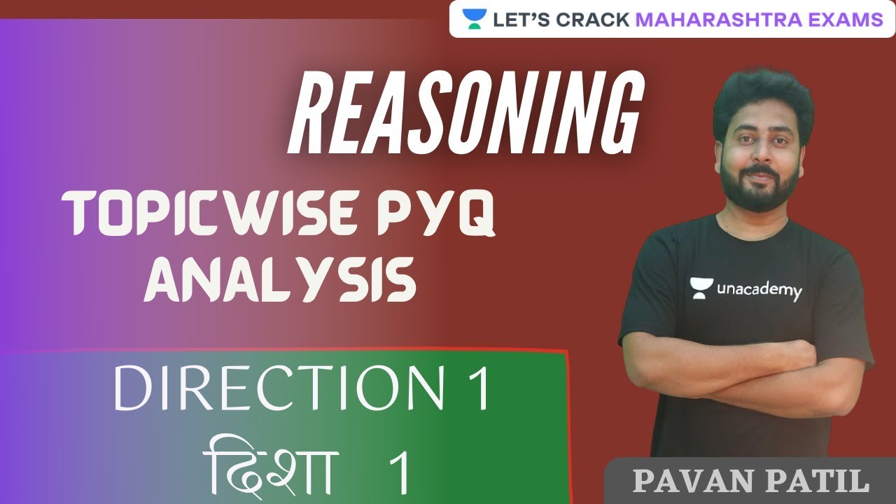 Reasoning Topicwise PYQ Analysis | Direction | दिशा | MPSC 2021 ...