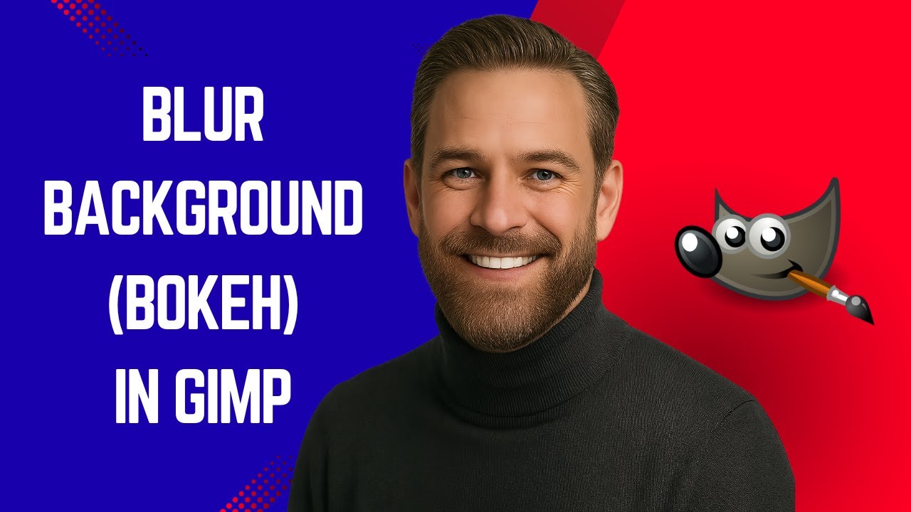 How to Blur Backgrounds Bokeh Effect in GIMP - GIMP Tutorial for ...