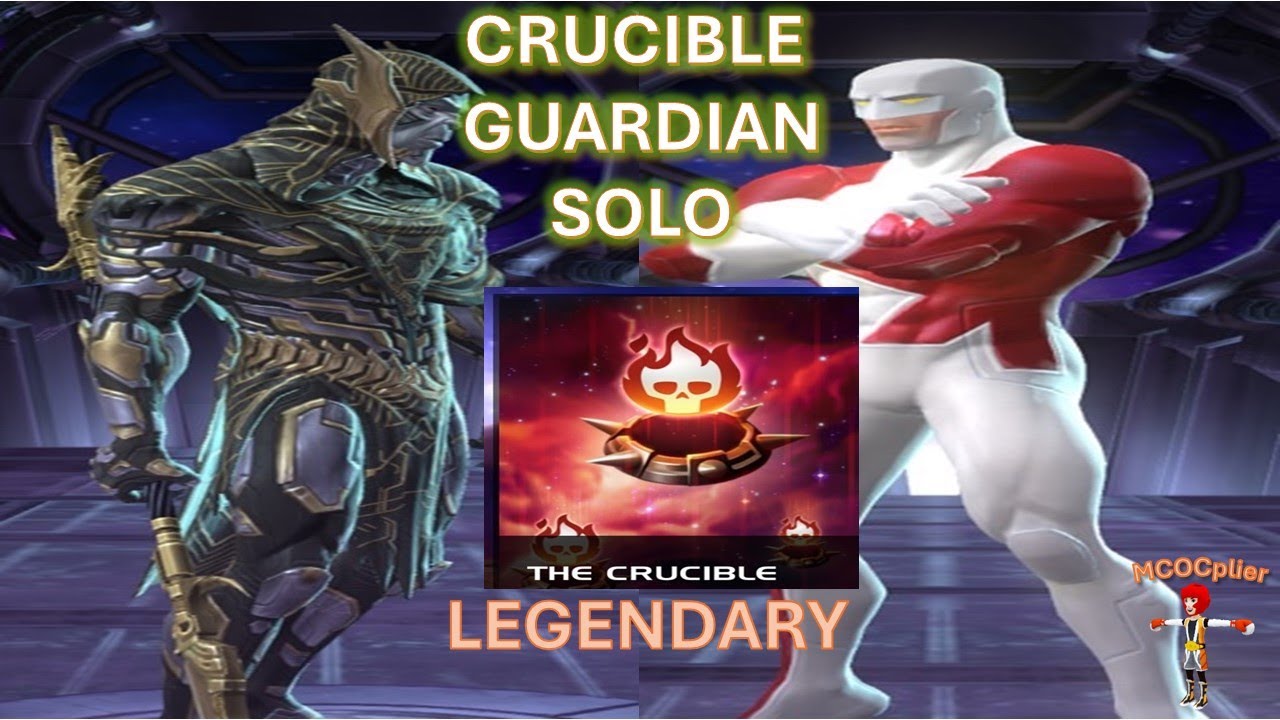 MCOC CRUCIBLE GUARDIAN SOLO fight - YouTube